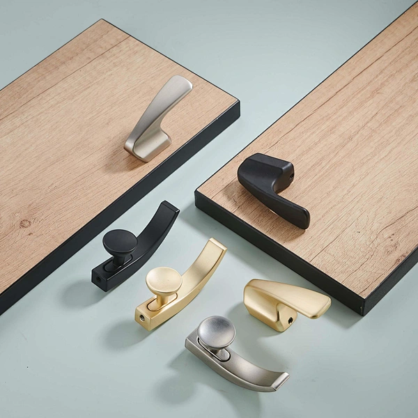 Filta Brushed Brass Bathroom Towel Hooks Coat Clothes Hook - bathroom ...